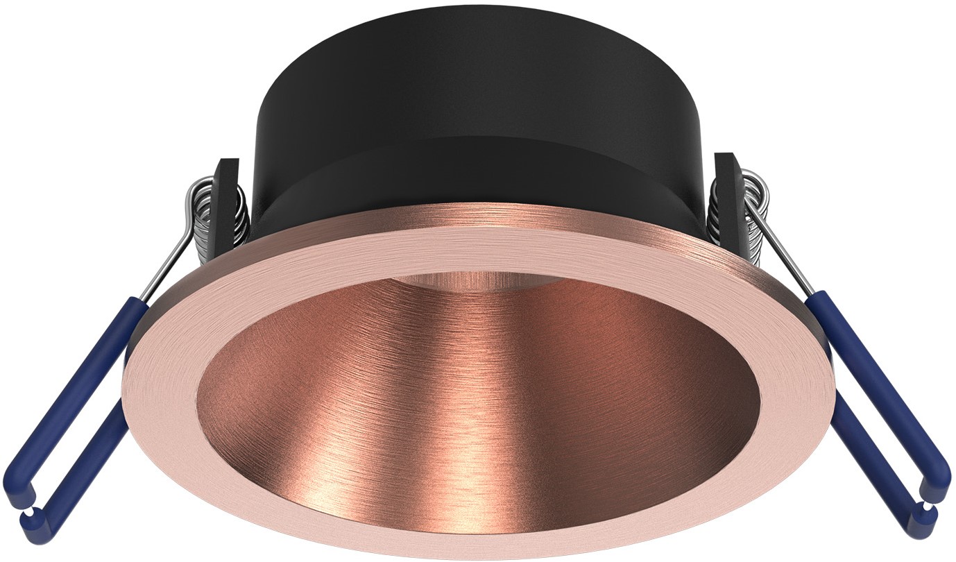 Pragmalux Inbouwspot Bela IP55 geborsteld rosé goud - Incl. GU10 ...