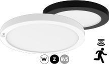 Pragmalux In/Opbouw Downlight LUNA G2 - PIR Sensor Distrilight